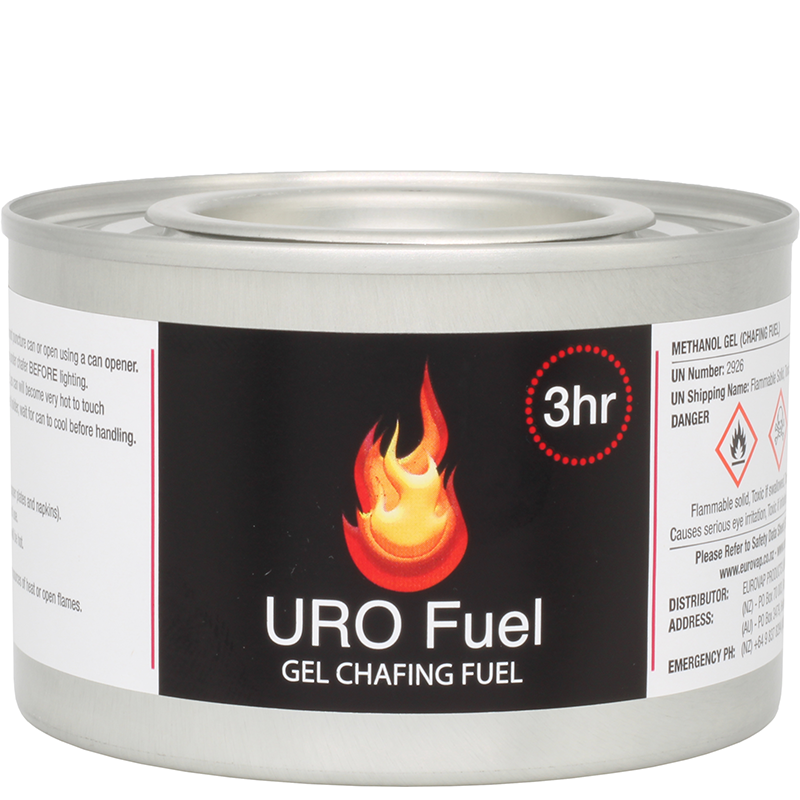 URO Fuel Chafing Fuel – 3 Hour Burn Time CTN 72 — Hospitality Supply ...